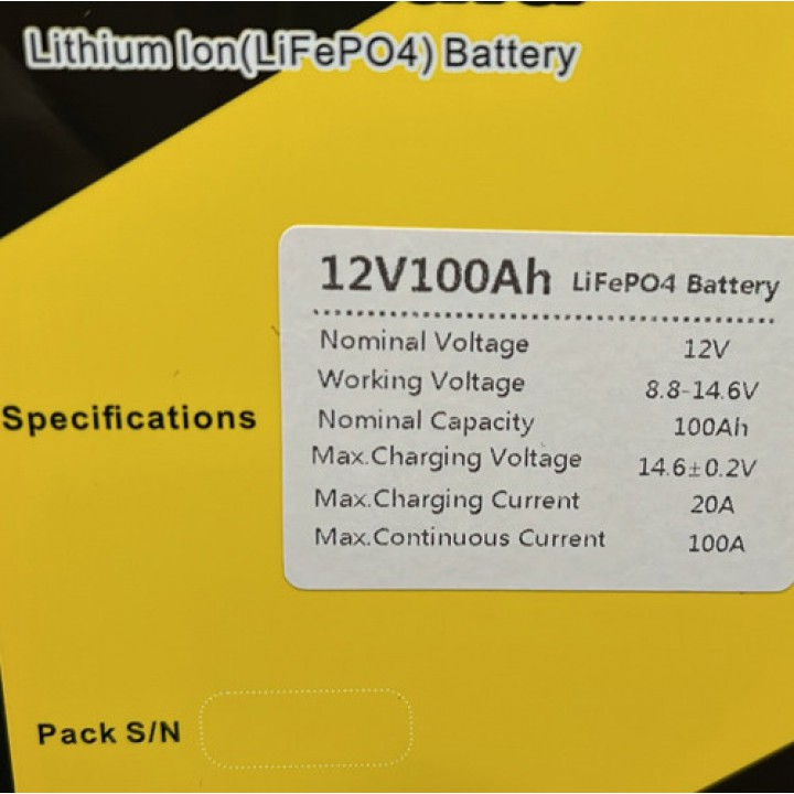 Акумулятор LiFePO4, LiitoKala, 12V 100Ah, BMS smart плата - BASESHOP ...